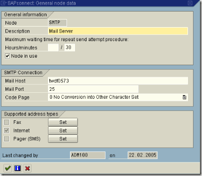 Knowledge Management IT for you: SAP Send mail by SMTP